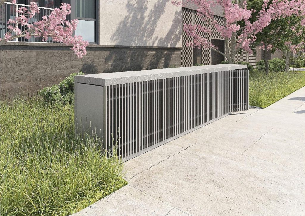 Waste Shelters - Street Furniture STREETPARK