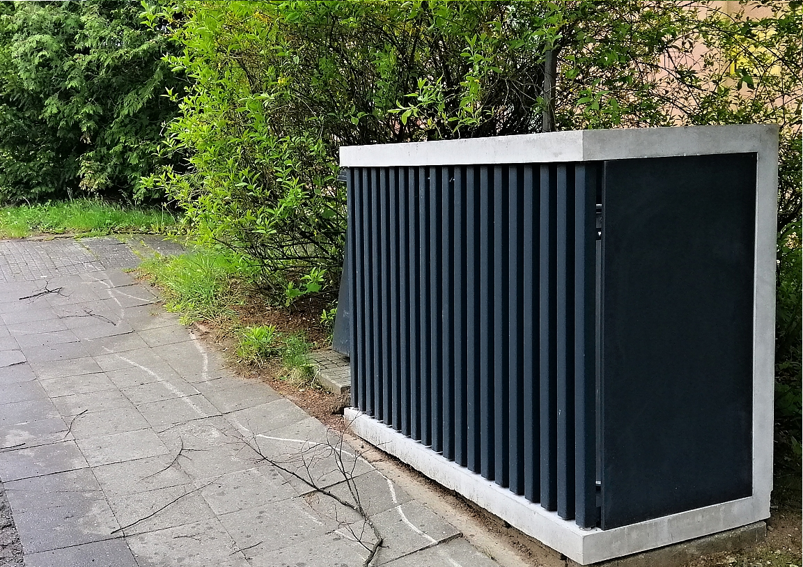 Waste Shelters - Street Furniture STREETPARK