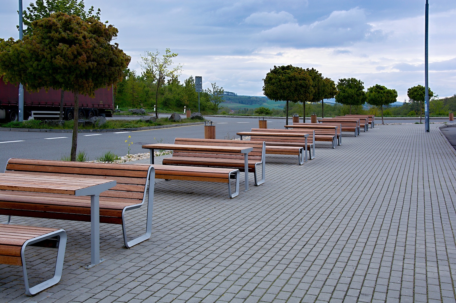 Highway rest stops - Street Furniture STREETPARK