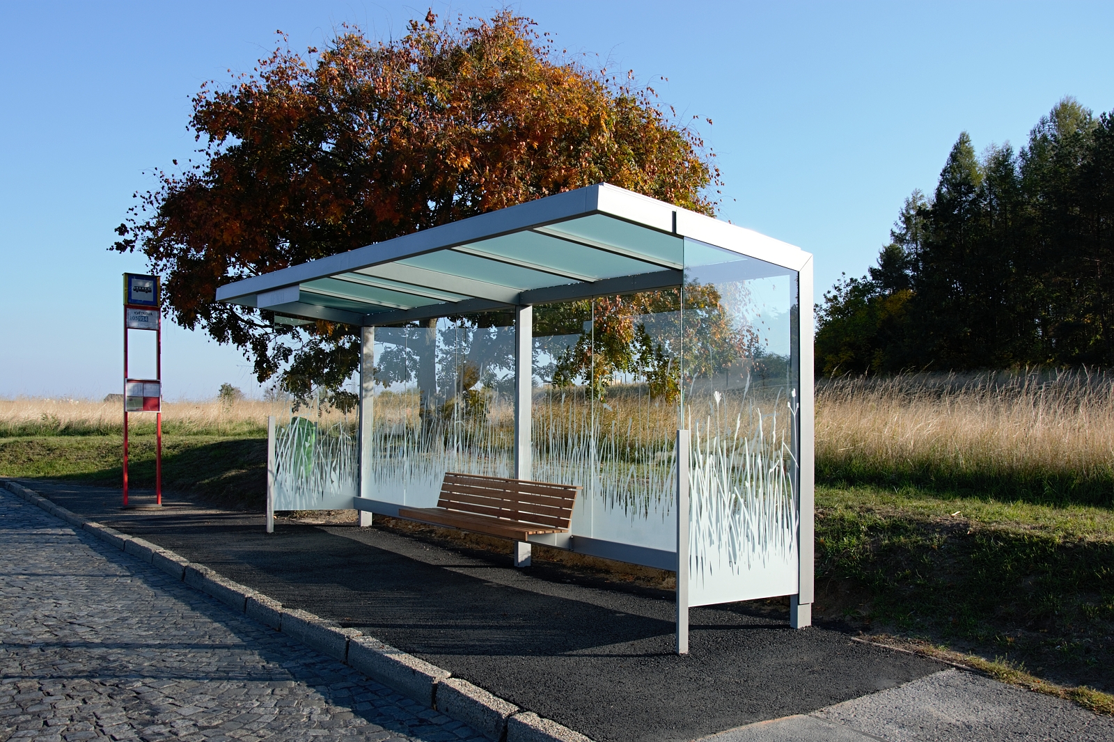 FRAMEO Bus Stop Shelters Street Furniture STREETPARK